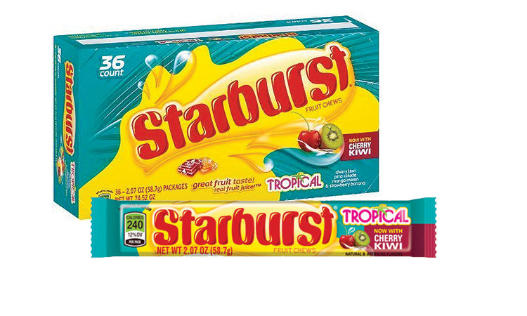 Starburst Tropical 36 ct – Hana Food Distributor, Inc.