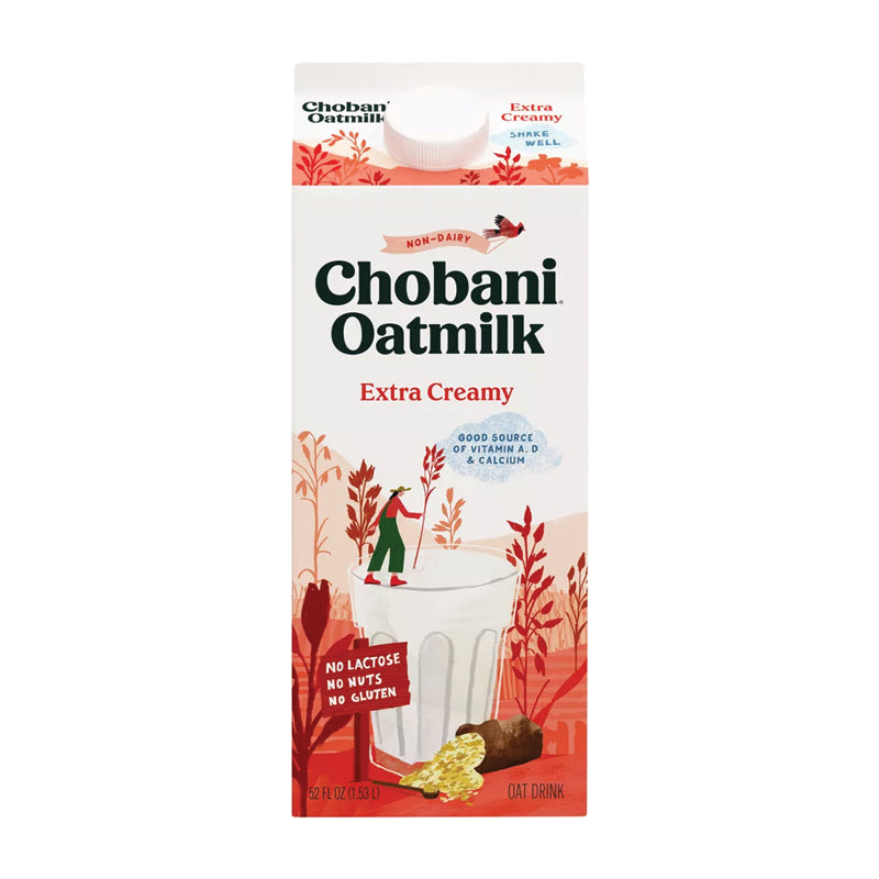 Chobani Oat Milk Plain Extra Creamy 52 oz – Hana Food Distributor, Inc.