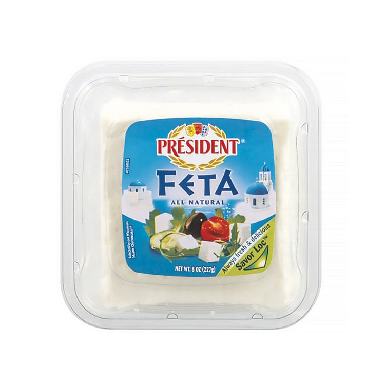 President Traditional Feta 8 oz – Hana Food Distributors Inc.