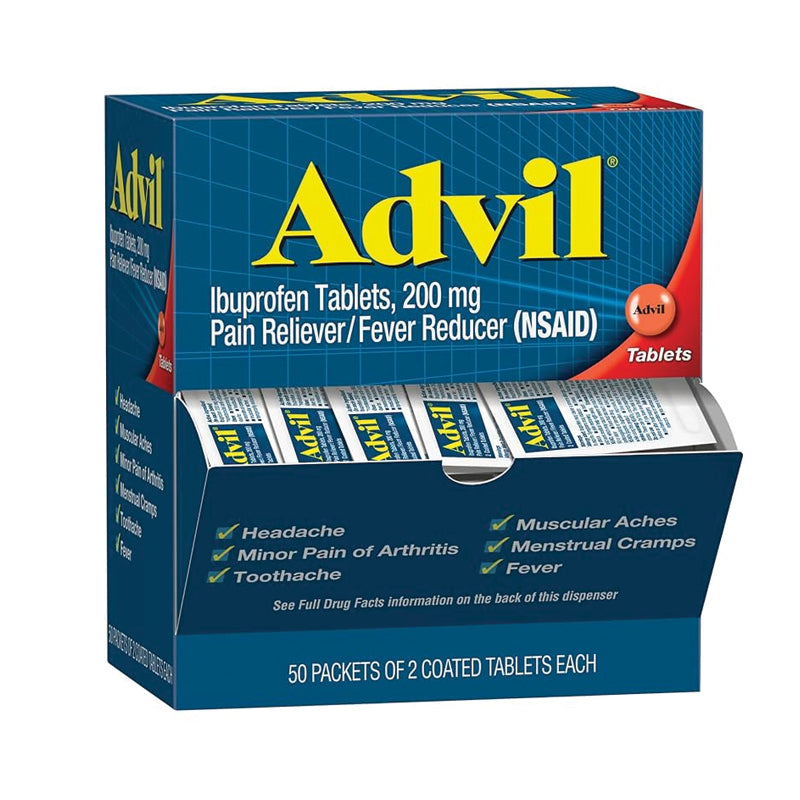 Advil Pain Reliever/Fever Loose 2 tab – Hana Food Distributor, Inc.
