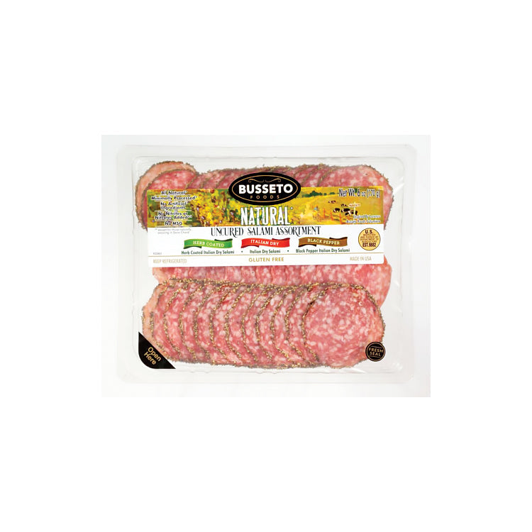 Busseto Natural Salami Selection 6 oz – Hana Food Distributor, Inc.