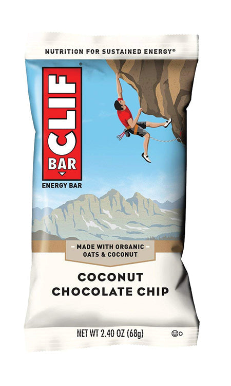 Clif Coconut Chocolate Chip 2.5 oz – Hana Food Distributor, Inc.
