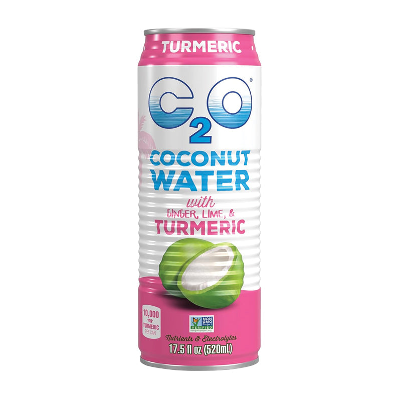 C2O Pure Coconut Water Tumeric 17.5 oz – Hana Food Distributor, Inc.
