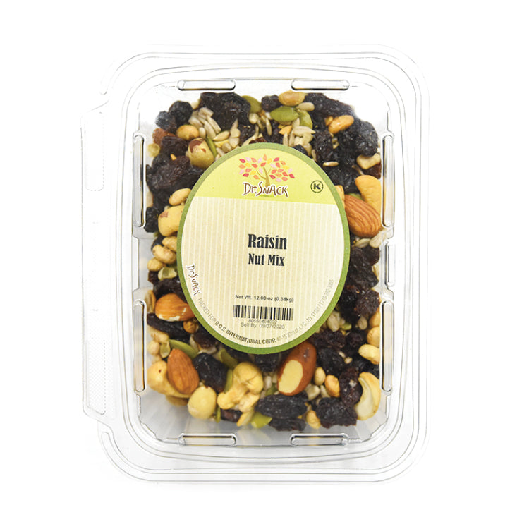 Dr.Snack Raisin Nut Mix 12 oz – Hana Food Distributor, Inc.