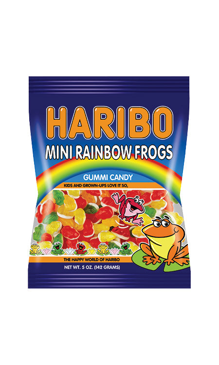Haribo Mini-Rainbow Frog 5 oz – Hana Food Distributor, Inc.