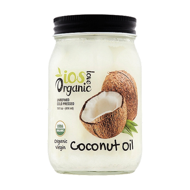 Ios Organic Virgin Coconut Oil 14 oz – Hana Food Distributor, Inc.