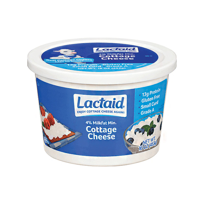 Lactaid - Cottage Cheese 4% 16 oz – Hana Food Distributor, Inc.
