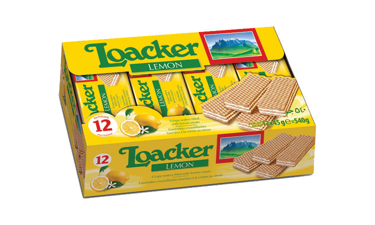 Loacker Lemon Wafers 1.59 oz – Hana Food Distributor, Inc.