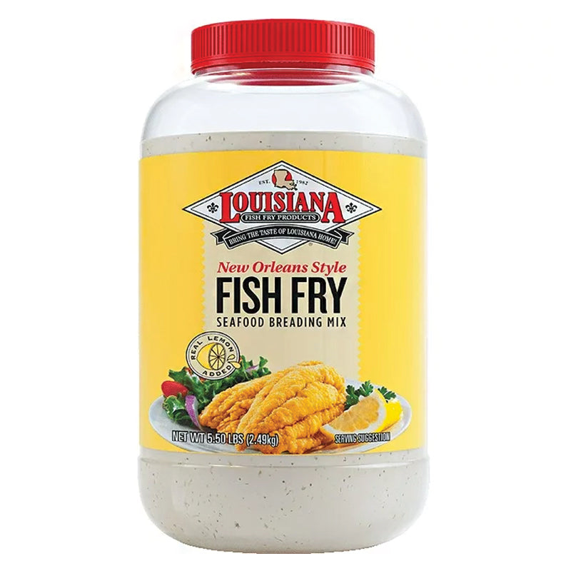 Louisiana N.O Style Lemon Fish Fry 1 gal – Hana Food Distributors Inc.