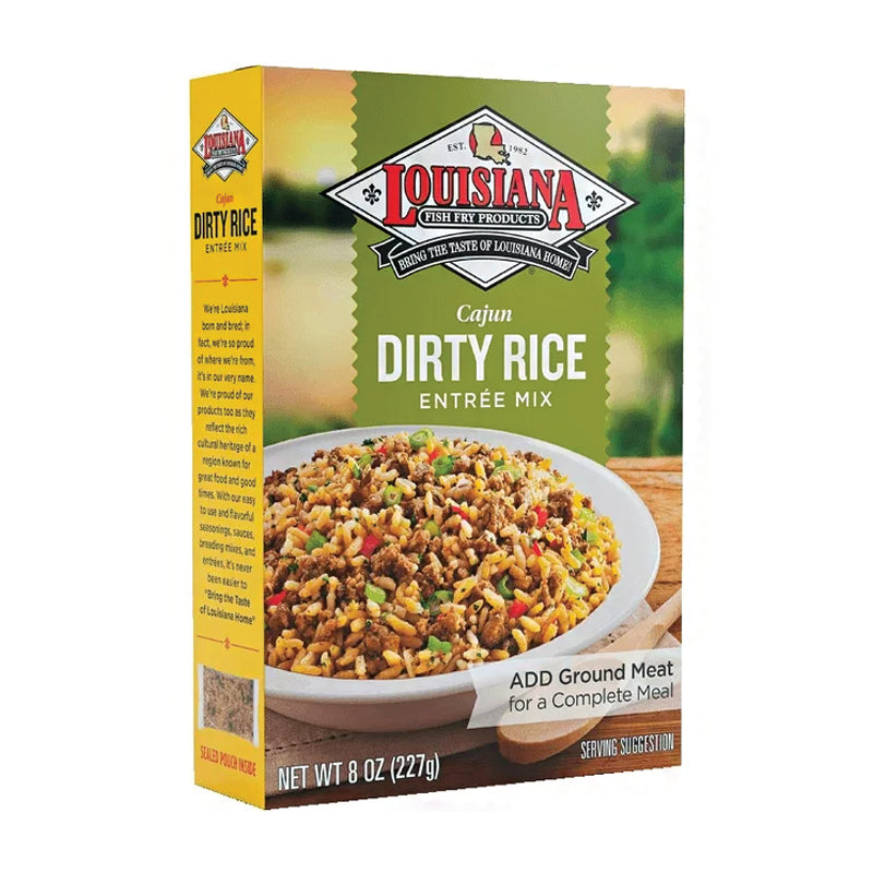 Louisiana Dirty Rice Mix (Box) 8 oz – Hana Food Distributor, Inc.