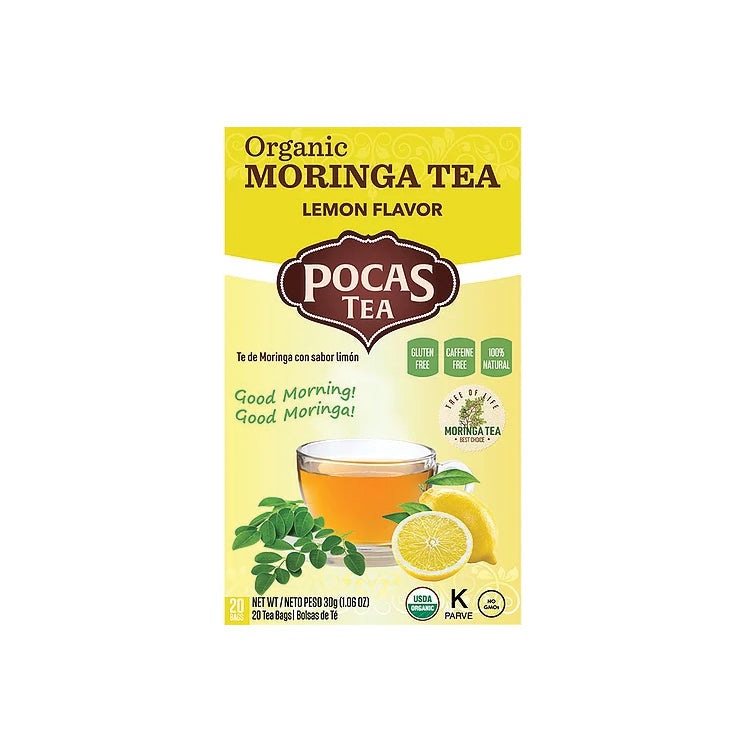 Pocas Moringa Tea Lemon 1.5 g – Hana Food Distributor, Inc.