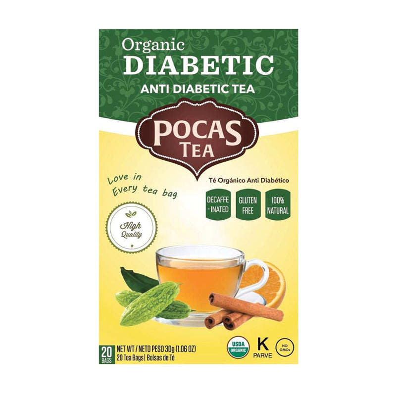Pocas Tea Organic Anti Diabetic Tea 1.5 oz – Hana Food Distributor, Inc.