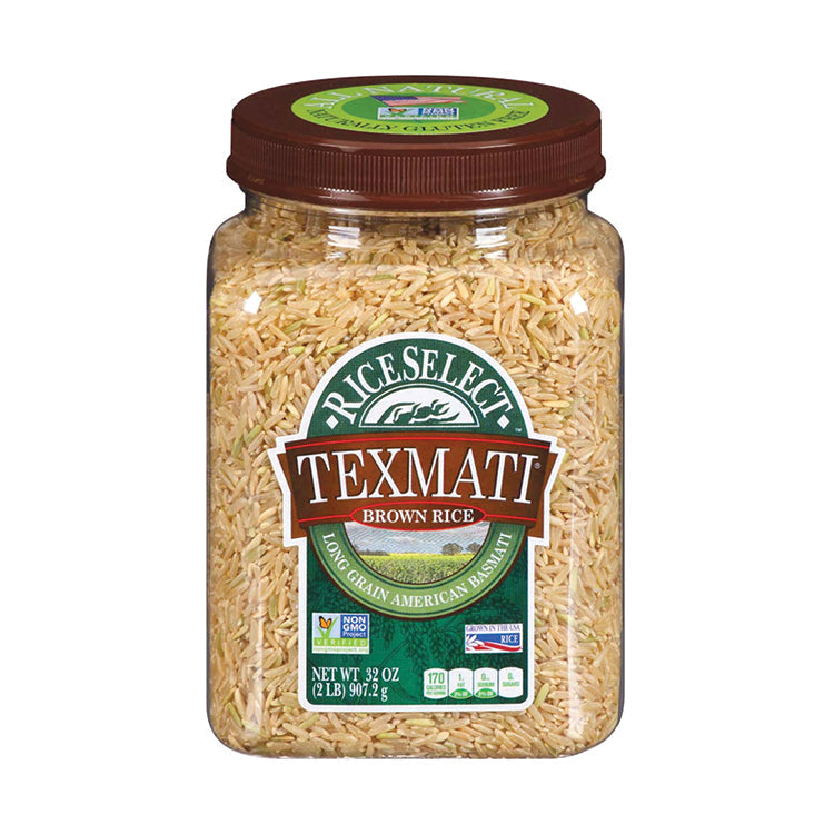 Rice Texmati Brown Jar 32 oz – Hana Food Distributors Inc.