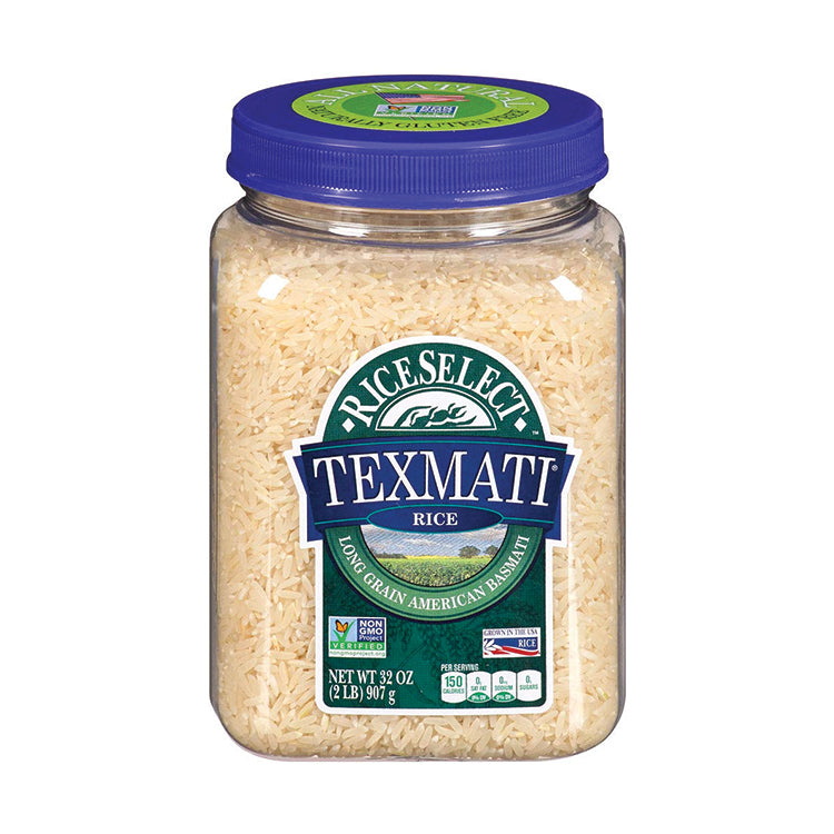Rice Texmati White Jar 32 oz – Hana Food Distributors Inc.
