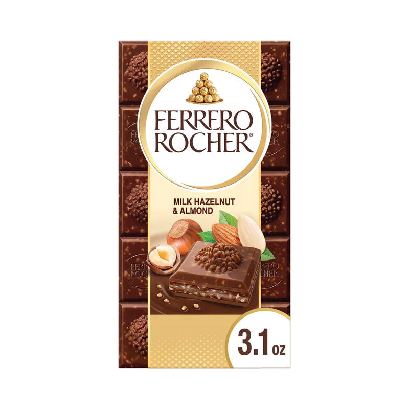 Rocher Milk Hazelnut&Almond Tablet 90 g – Hana Food Distributor, Inc.