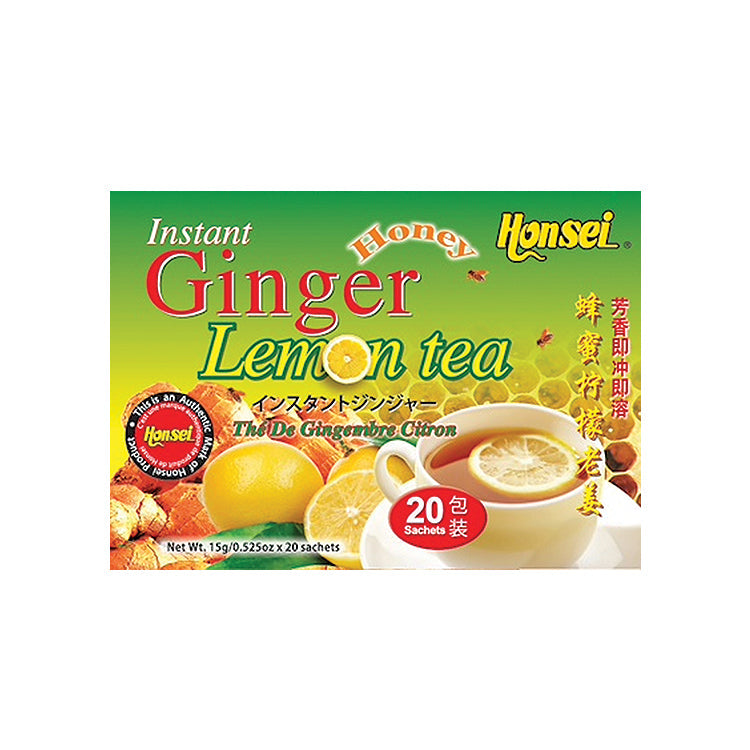 Honsei Lemon Ginger Tea 20 bags – Hana Food Distributor, Inc.