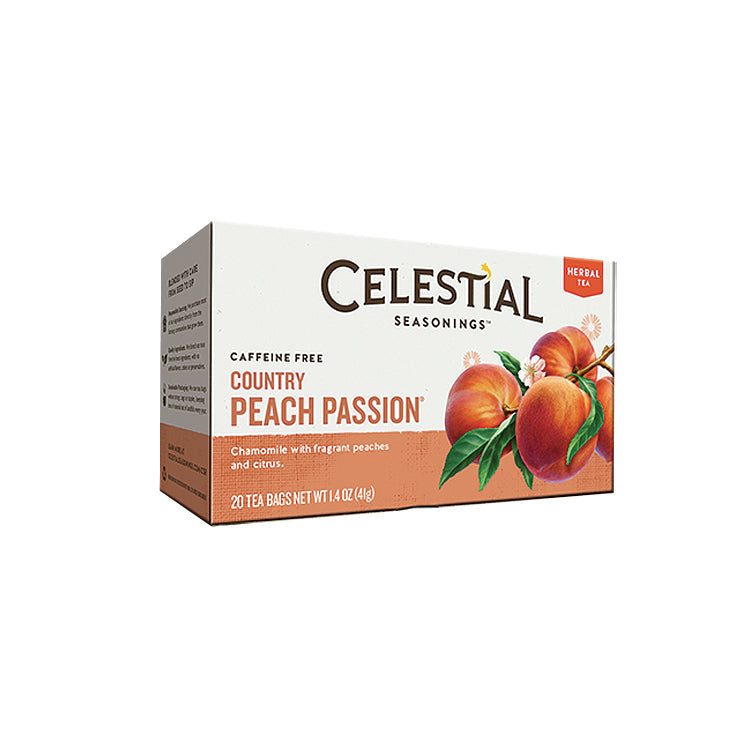 Celestial Country Peach Passion 20 bags – Hana Food Distributors Inc.