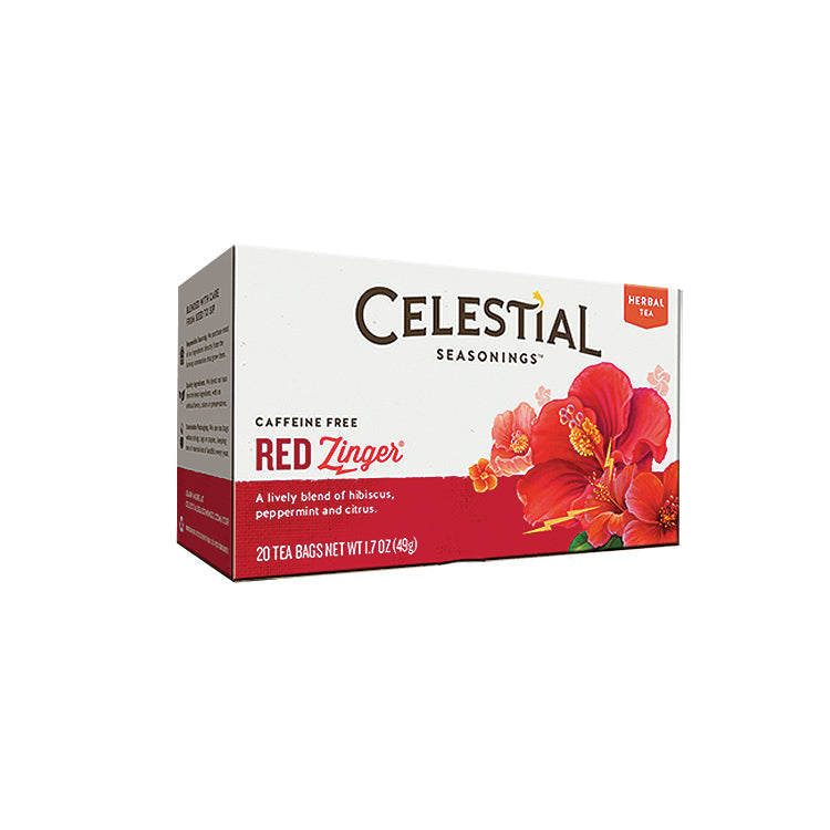 Celestial Red Zinger Tea 20 bags – Hana Food Distributors Inc.
