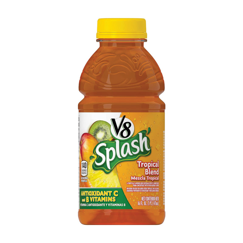 V8 Splash - Tropical Pet 16 oz – Hana Food Distributor, Inc.