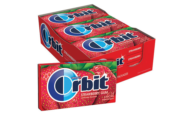 Orbit Strawberry Remix 14 pcs – Hana Food Distributors Inc.