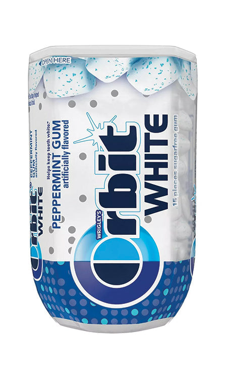 Orbit White Otc Peppermint 15 pcs – Hana Food Distributors Inc.