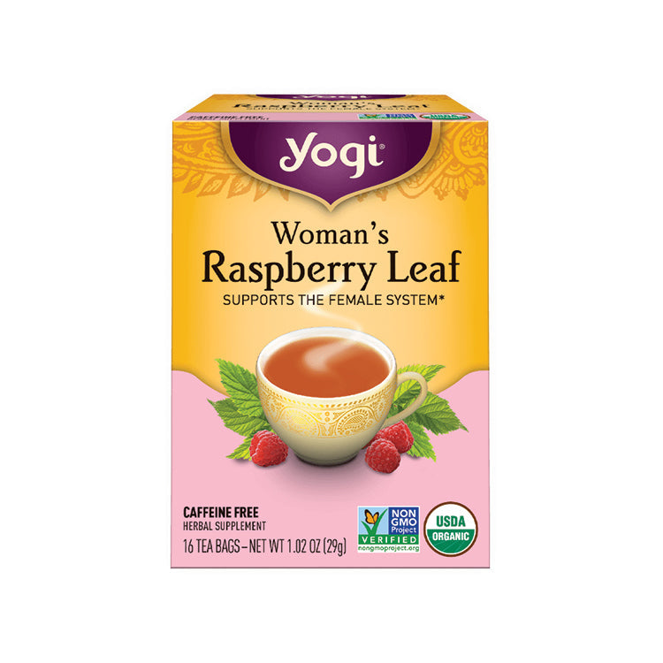 Yogi Womans Raspberry Leaf 1.02 oz – Hana Food Distributor, Inc.